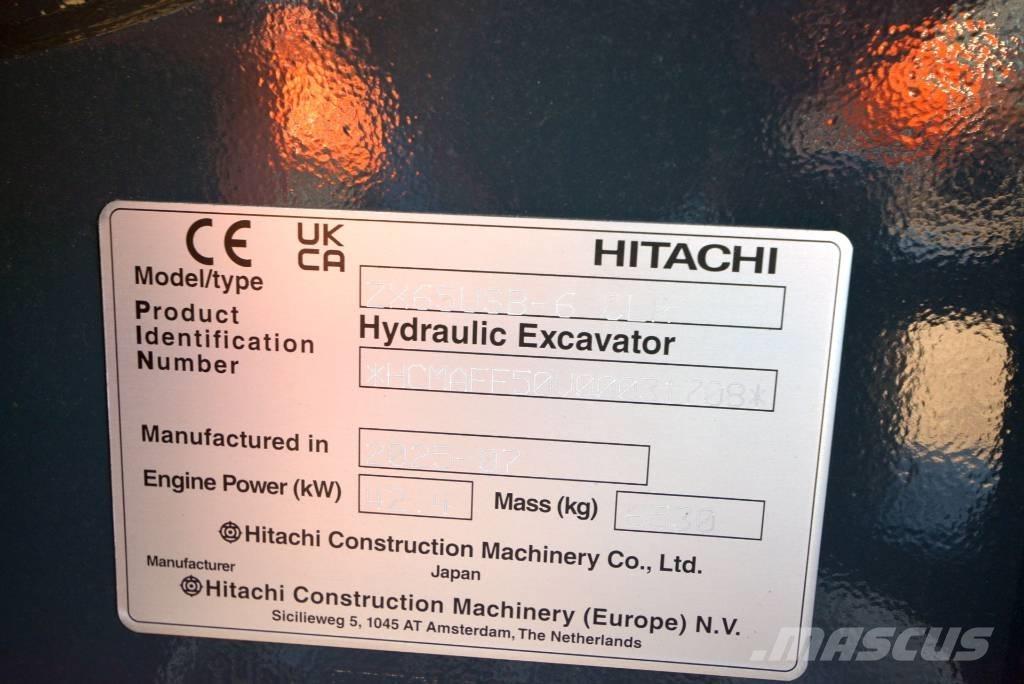 Hitachi ZX 65 USB-6, 2025, Ravensburg-Oberzell, Baden-Württemberg ...