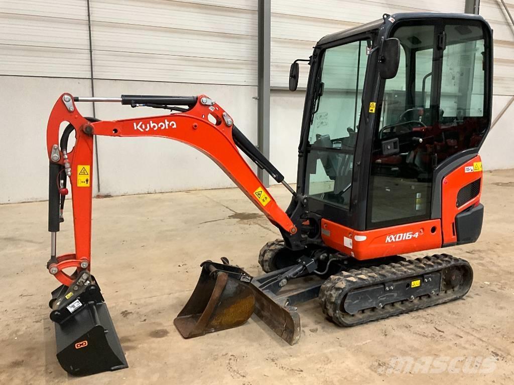 Kubota KX 016-4, 2023, Balen, Antwerpen, Belgie - Použité mini rýpadla