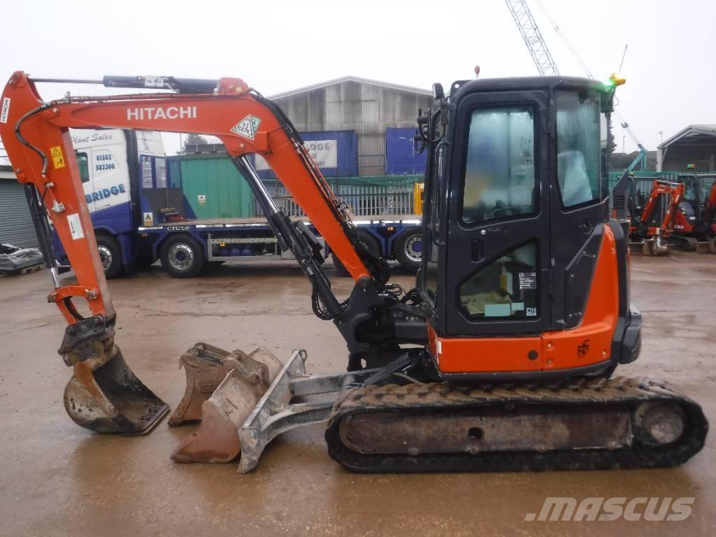 Hitachi ZX 55 U-6, 2021, Luton, Bedfordshire, Spojené králoství (UK ...