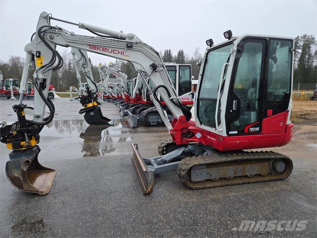 Takeuchi TB240, 2018, Honkajoki, Finsko - Použité mini rýpadla