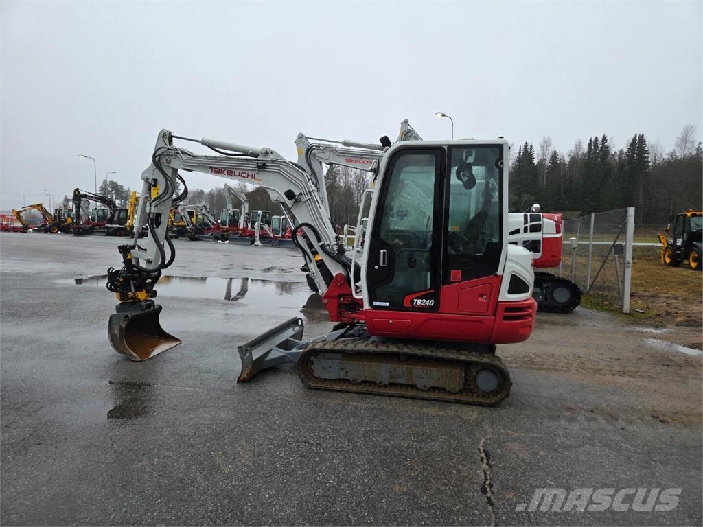 Takeuchi TB240, 2018, Honkajoki, Finsko - Použité mini rýpadla